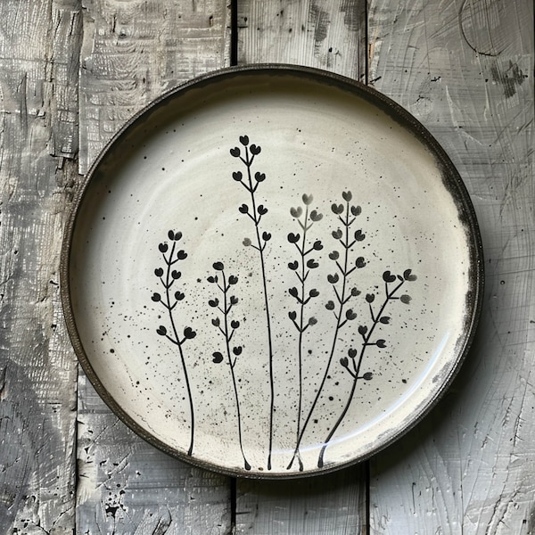 Botanical Plates - Etsy