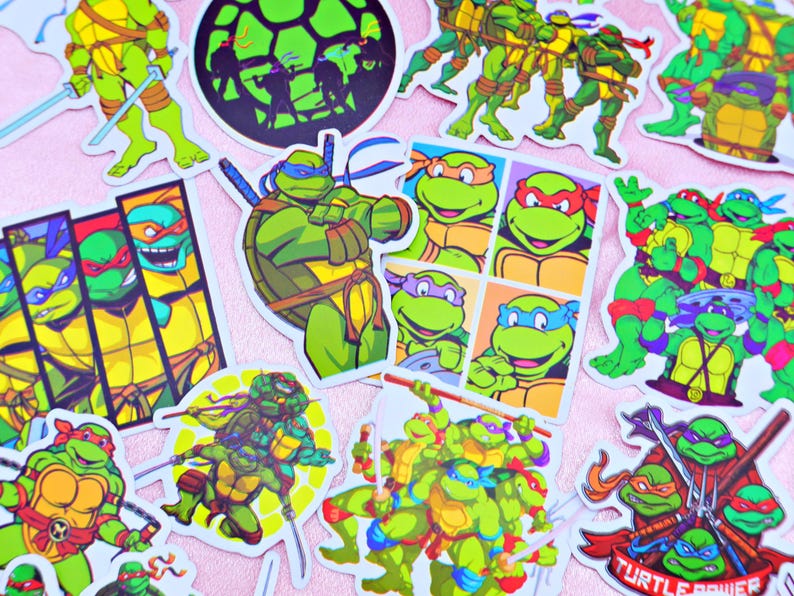 52 Pieces a Pack / TMNT Stickers Pack / Ninja Turtles / Decal - Etsy