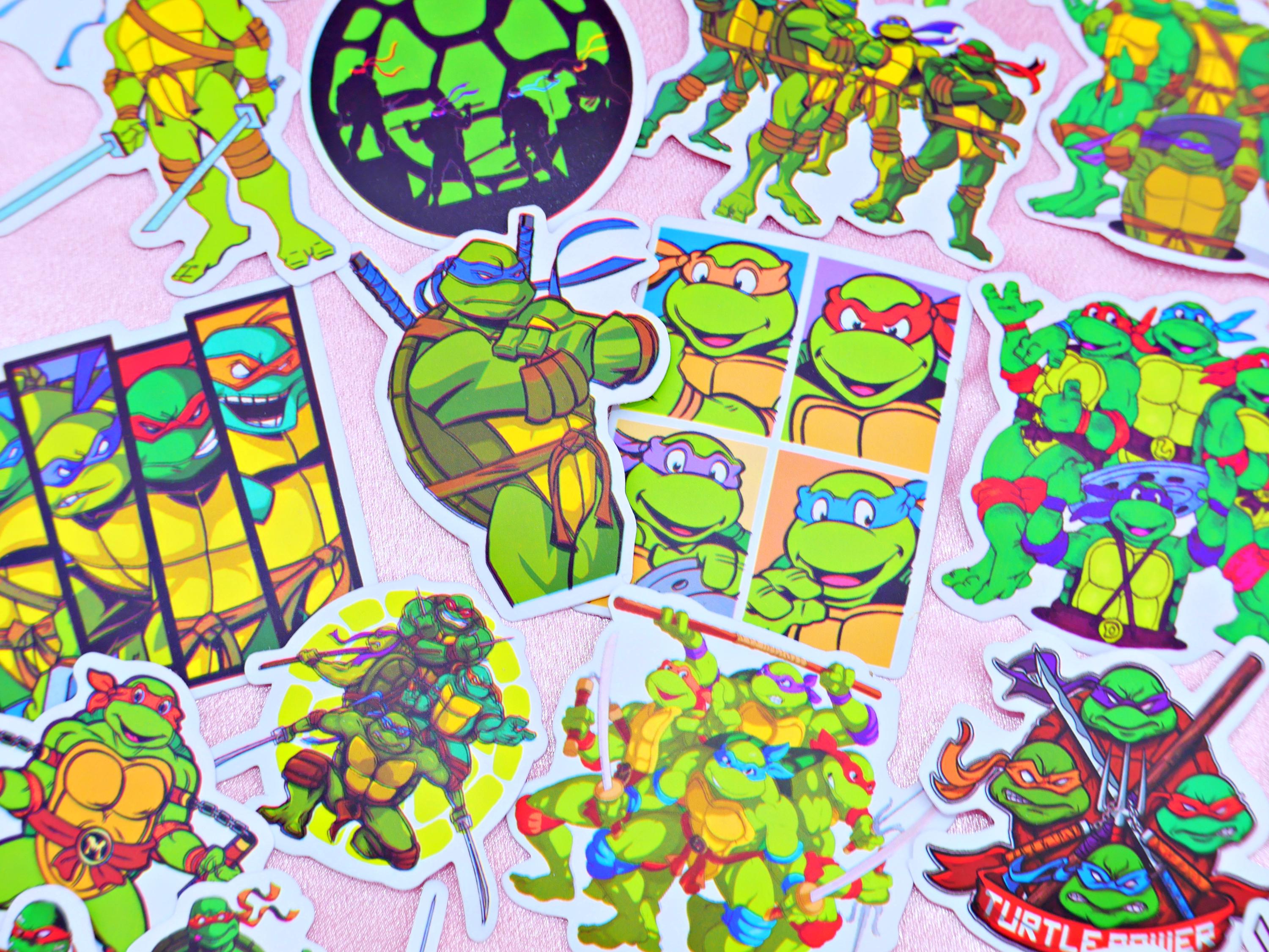 52 Pieces a Pack / TMNT Stickers Pack / Ninja Turtles / Decal - Etsy
