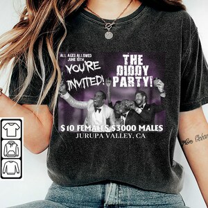 P Diddy Invitation - Etsy