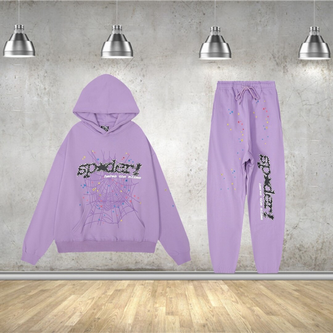 Sp5der Set,sp5der 555555 Sets, Unisex Fashion Designer Men's Hoodies ...