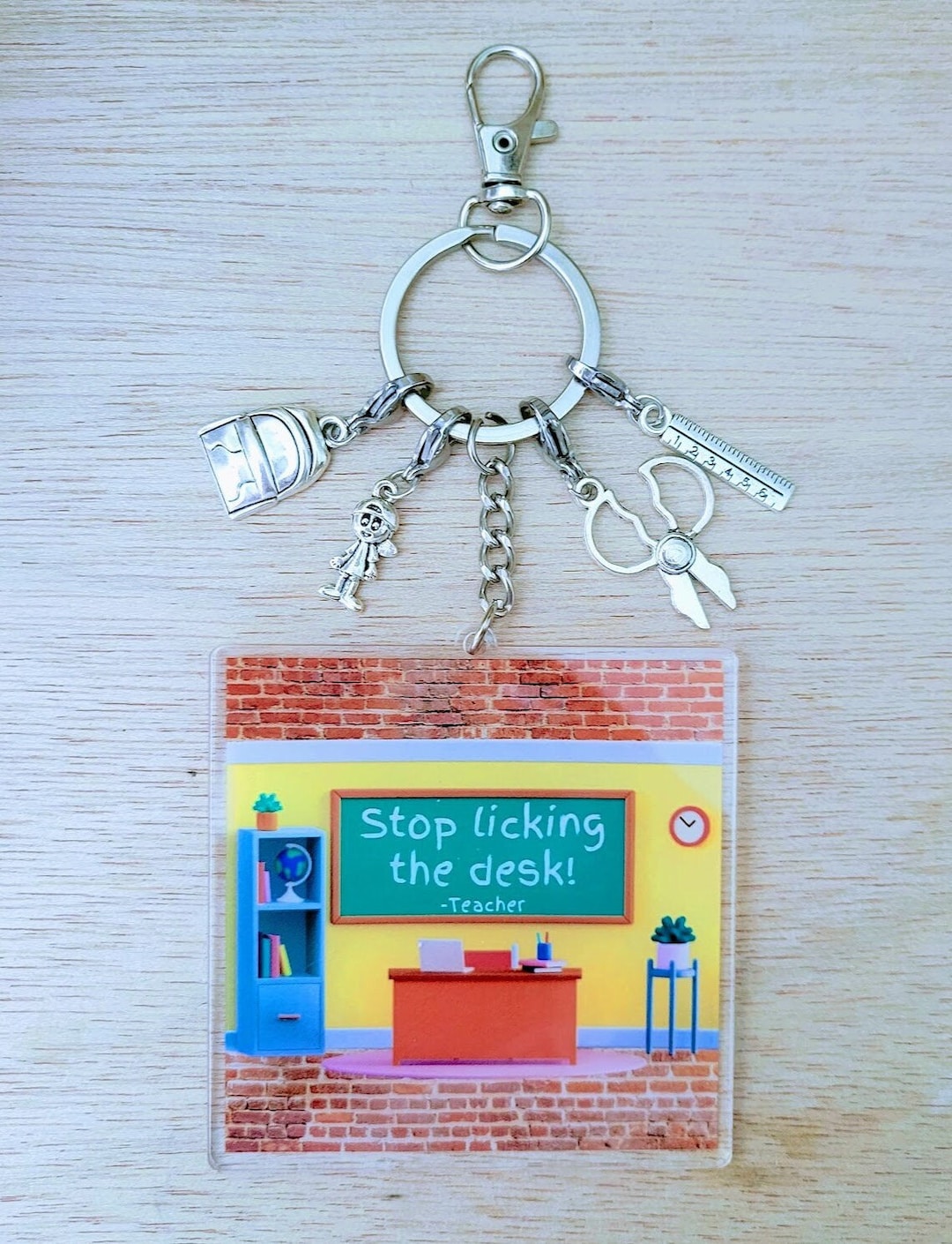 Teacher Keychain, Teacher Gift, Teacher Thank You Gift, Teacher ...