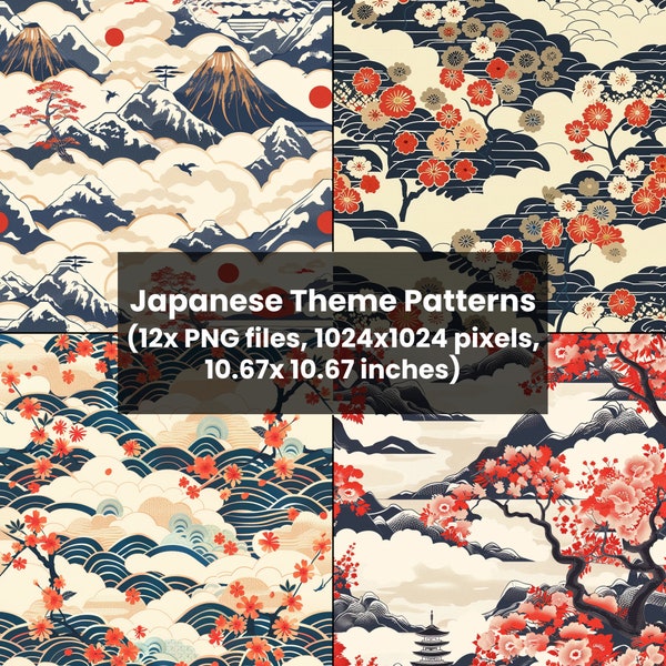 Japanese Theme - Etsy