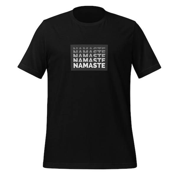 Namaste T Shirt - Etsy