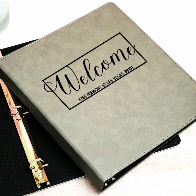 Personalized Hotel Binder - Etsy