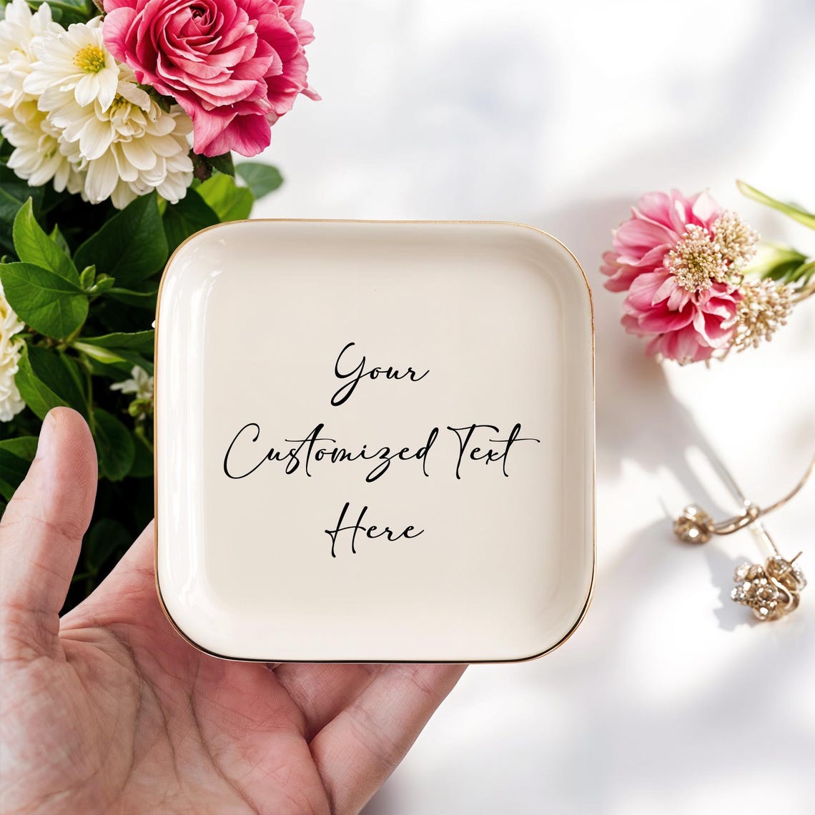 Your Custom Ring Dish, Jewelry Dish, Make Your Own Dish, Jewelry ...