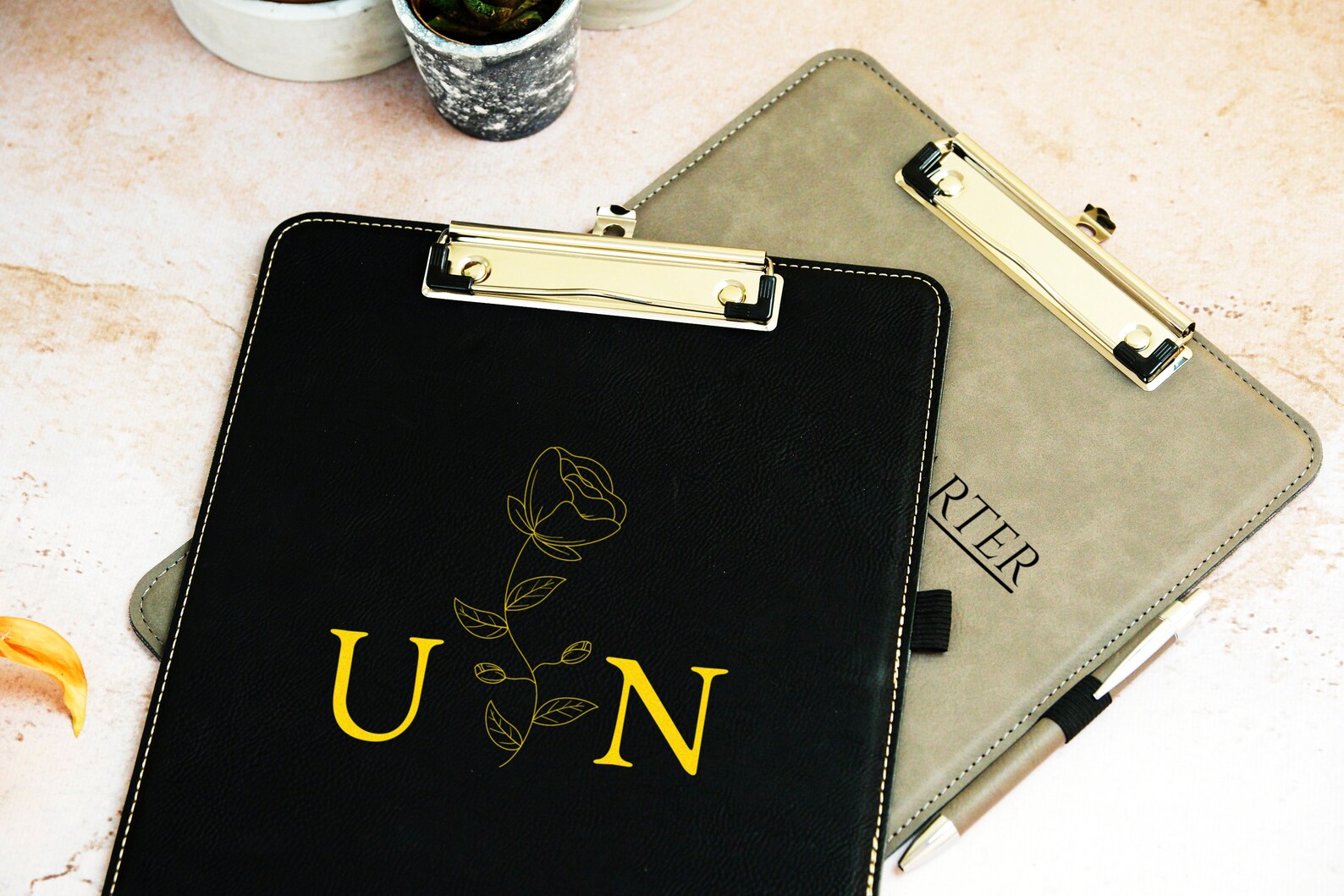 Personalized Leather Clipboard, Customized Engraved Clipboard, Nurse ...