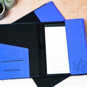 Personalized Business Flapped Portfolio, Custom Engraved Portfolio ...