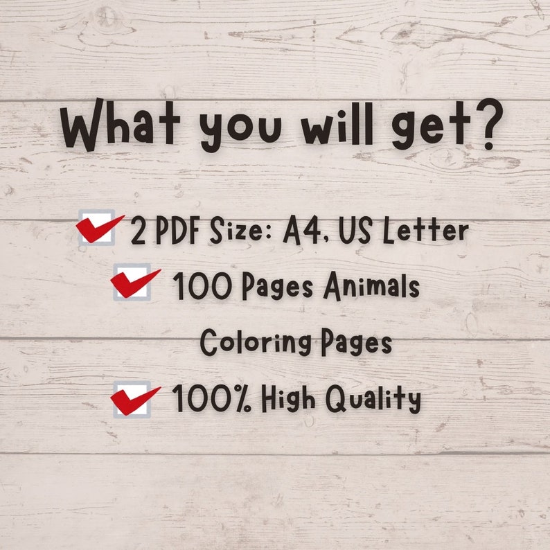 100 Animals Coloring Pages for Kids and Toddlers Animals Coloring Book ...