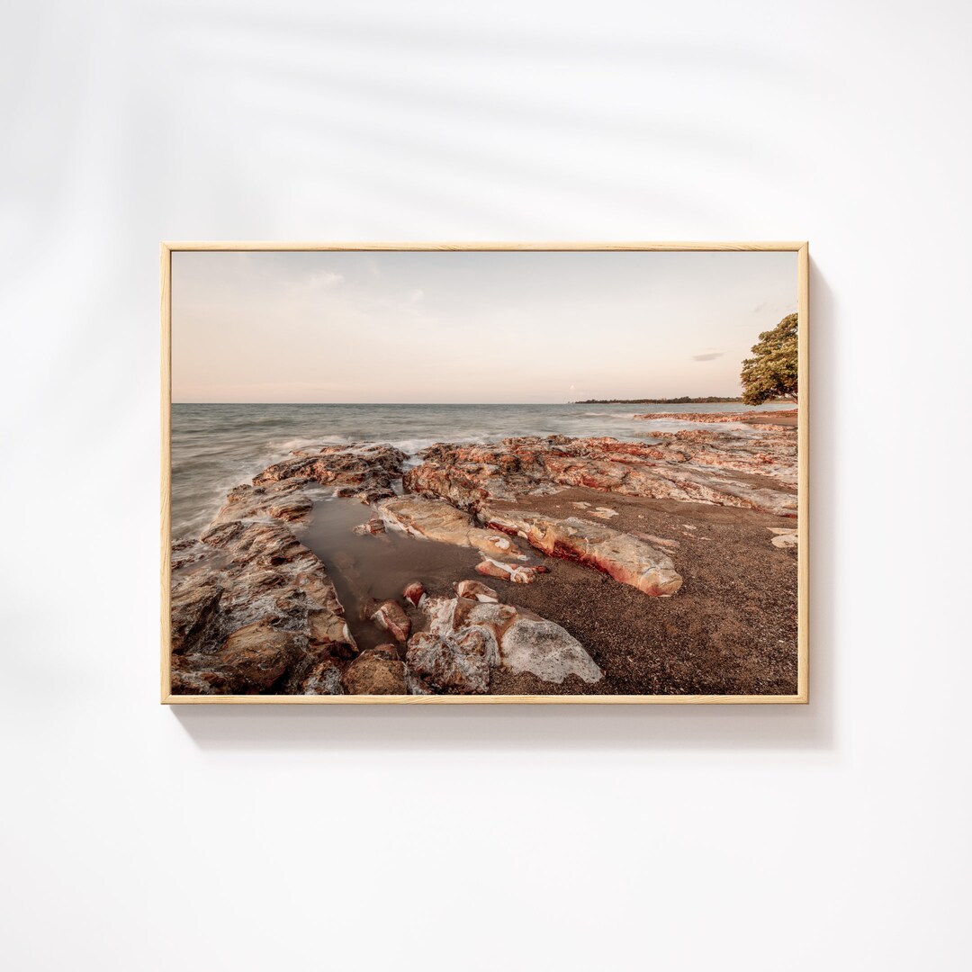 Australian Beach Photography Print – Twilight Ocean Scene (digital ...