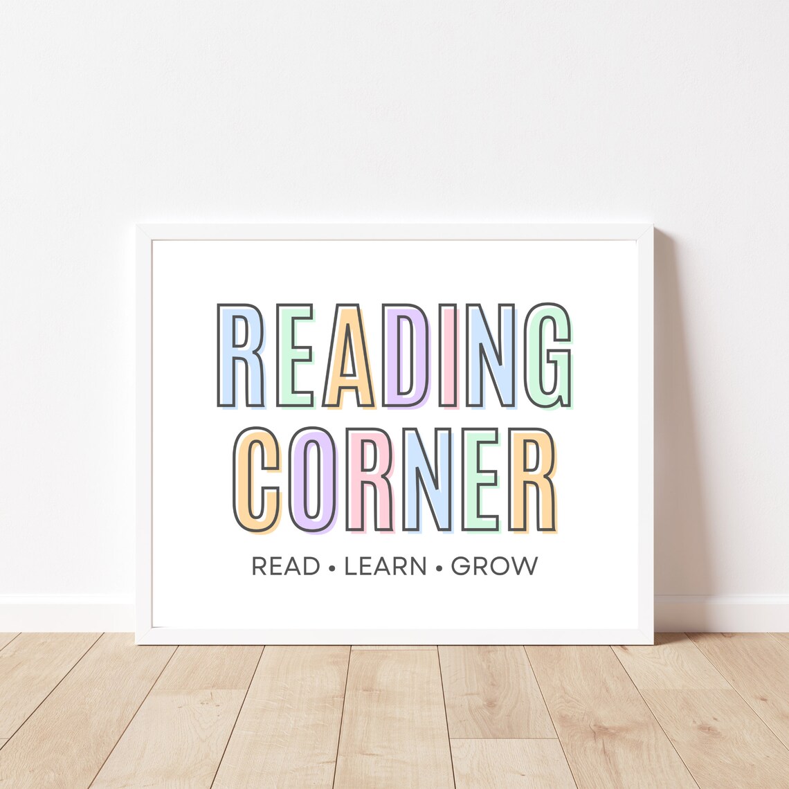 Reading Corner Sign, Reading Corner Wall Art, Reading Corner Decor ...