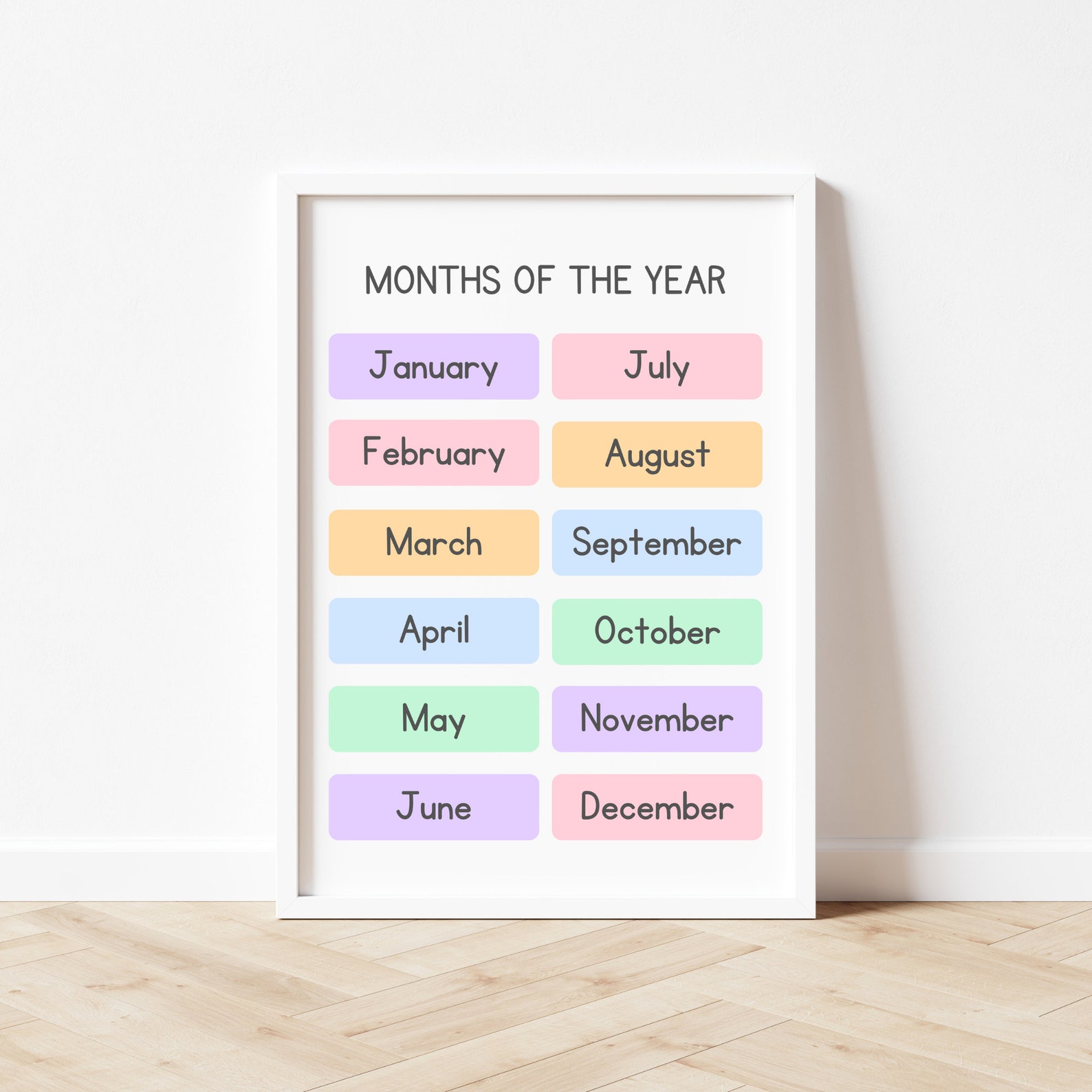 Days of the Week Poster, Months of the Year Poster, Classroom Posters ...