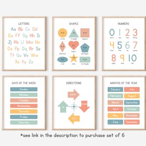 Months of the Year Poster, Days of the Week Poster, Classroom Posters ...