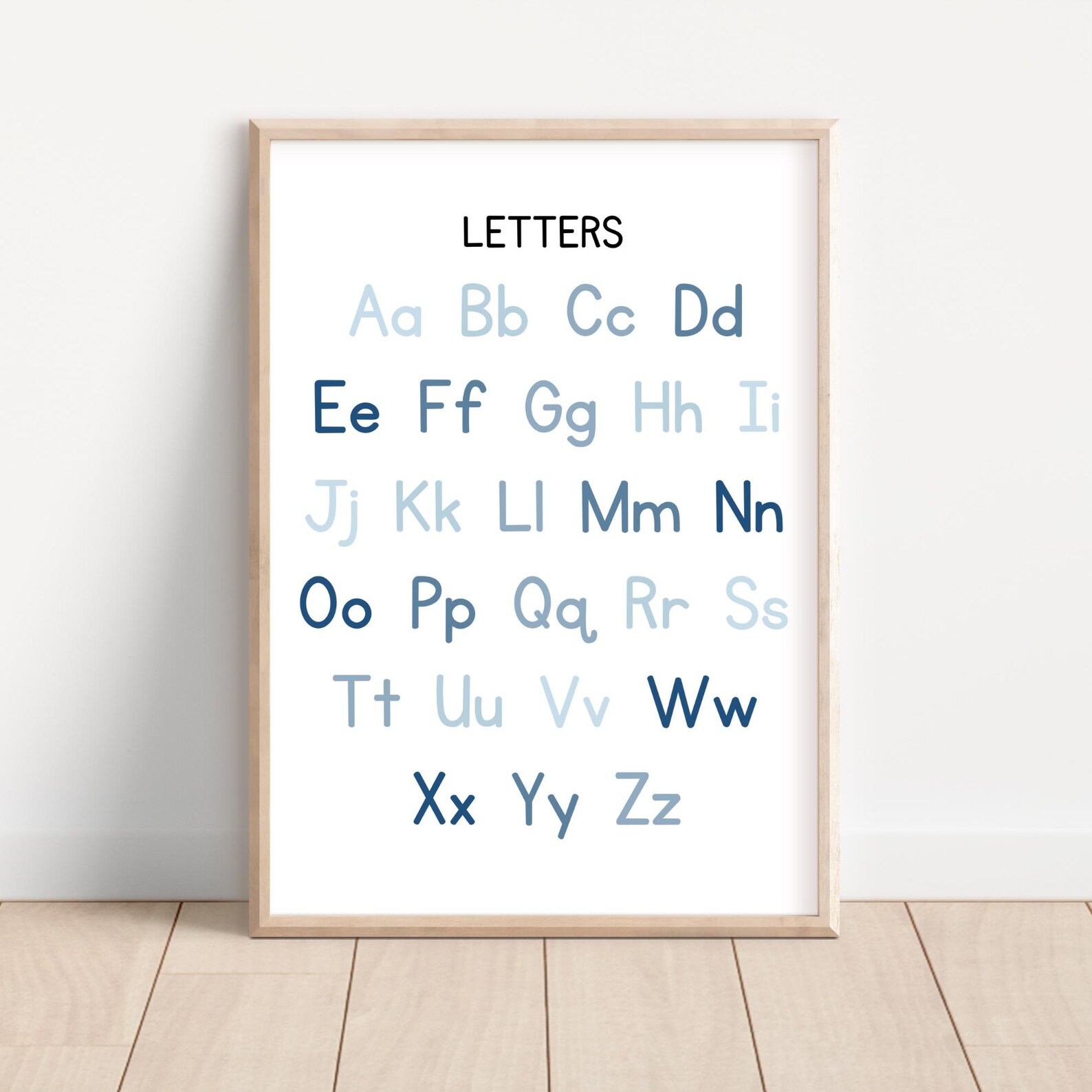 Educational Wall Art Print Set of 3, Educational Posters, Classroom ...