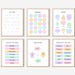 Set of 6 Educational Wall Art, Educational Posters, Classroom Posters ...