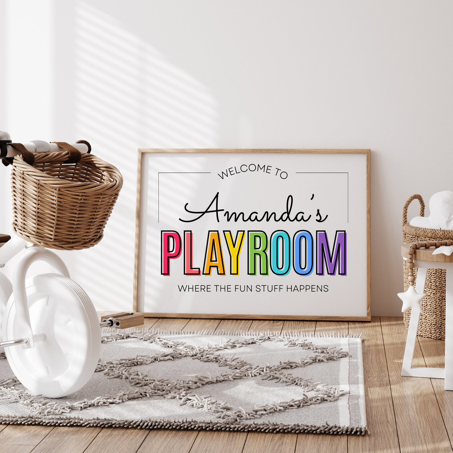 Personalized Playroom Sign, Custom Playroom Sign, Personalized Art ...