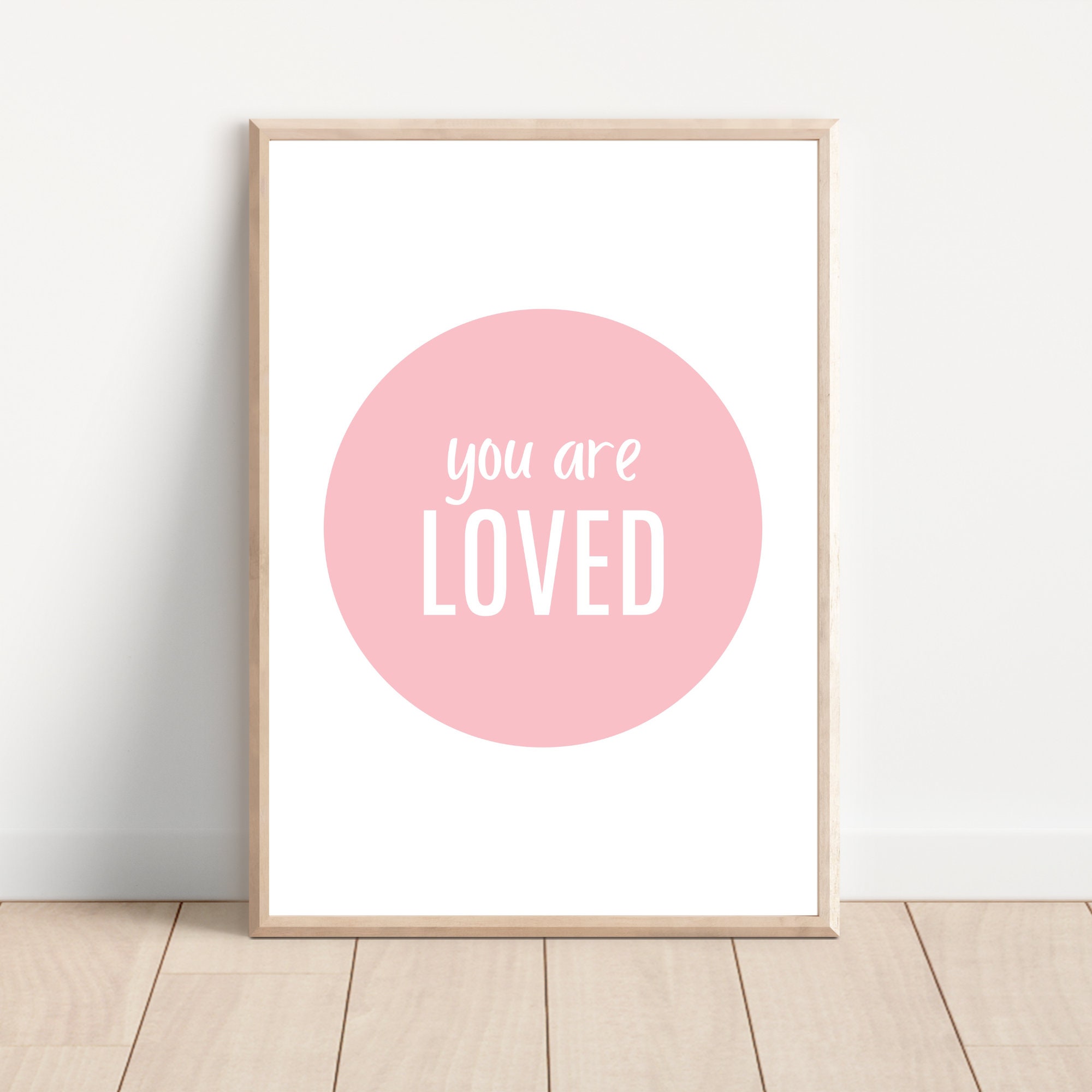 Affirmation Poster Set of 6, Pastel Affirmations Wall Art Printable ...
