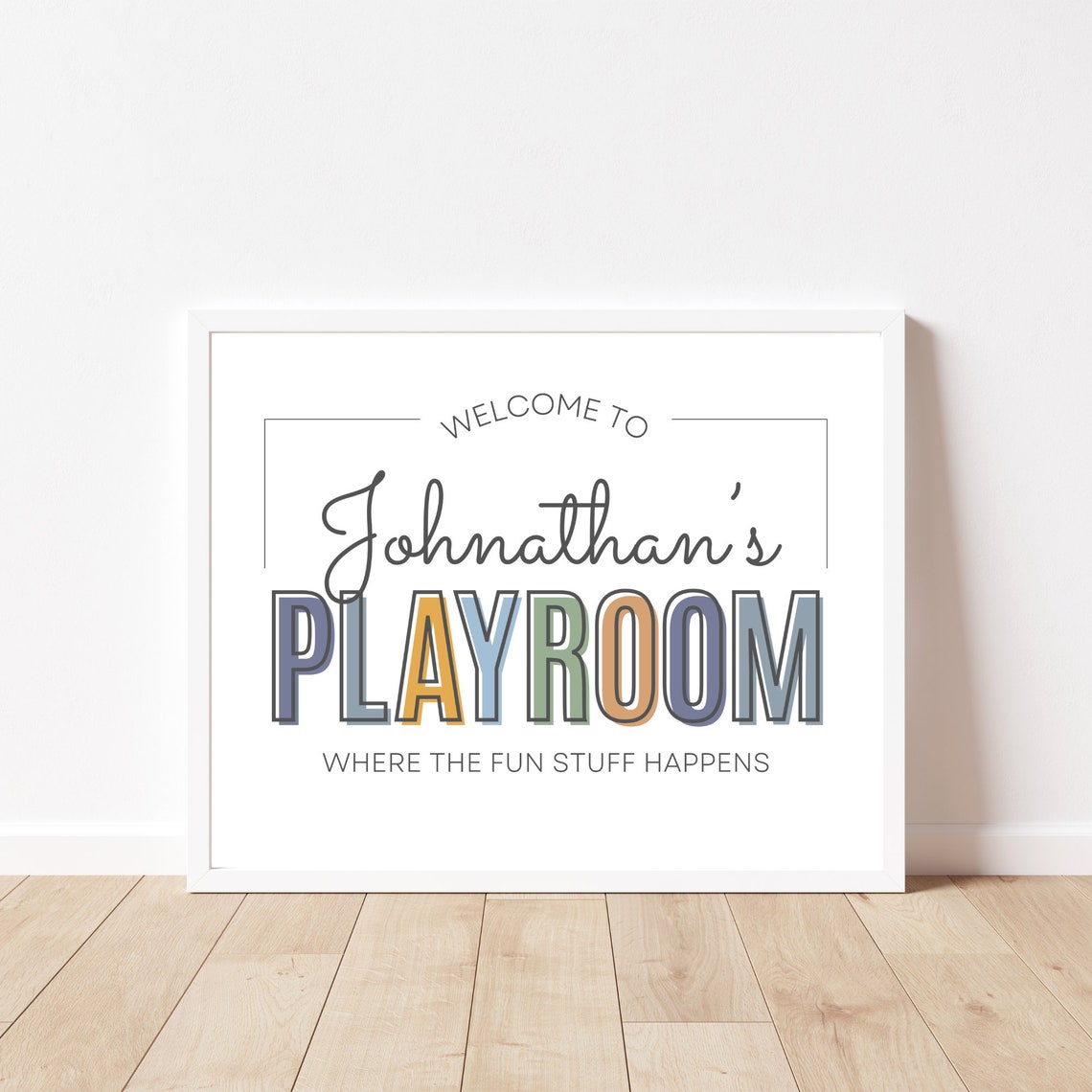 Personalized Playroom Sign, Custom Playroom Sign, Personalized Prints ...