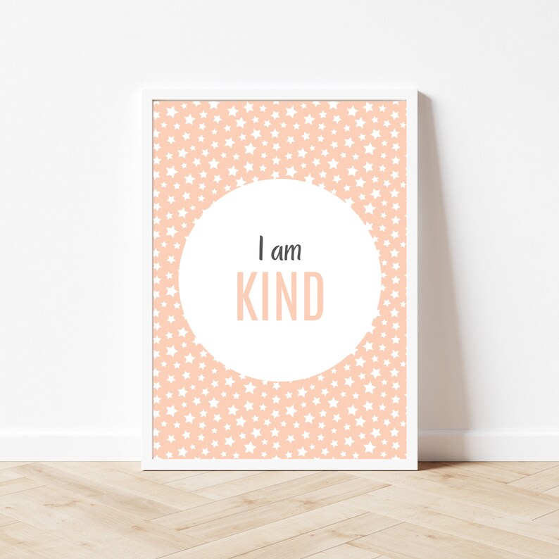 Positive Affirmations for Kids, Set of 6 Affirmation Posters, Kids ...