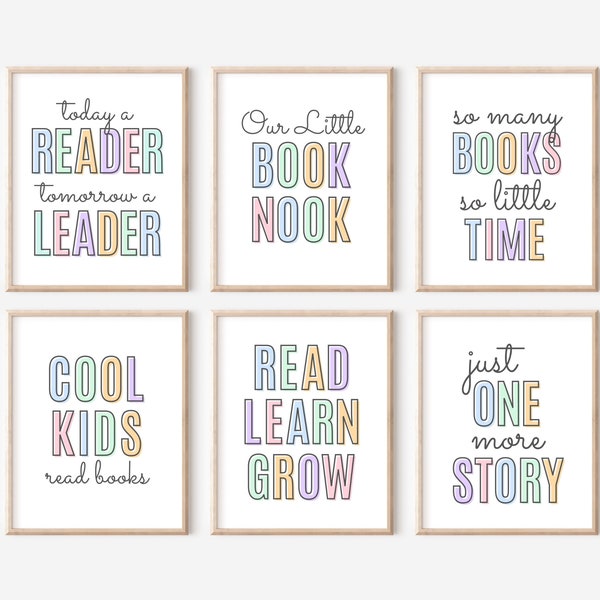 Lets Read Sign - Etsy