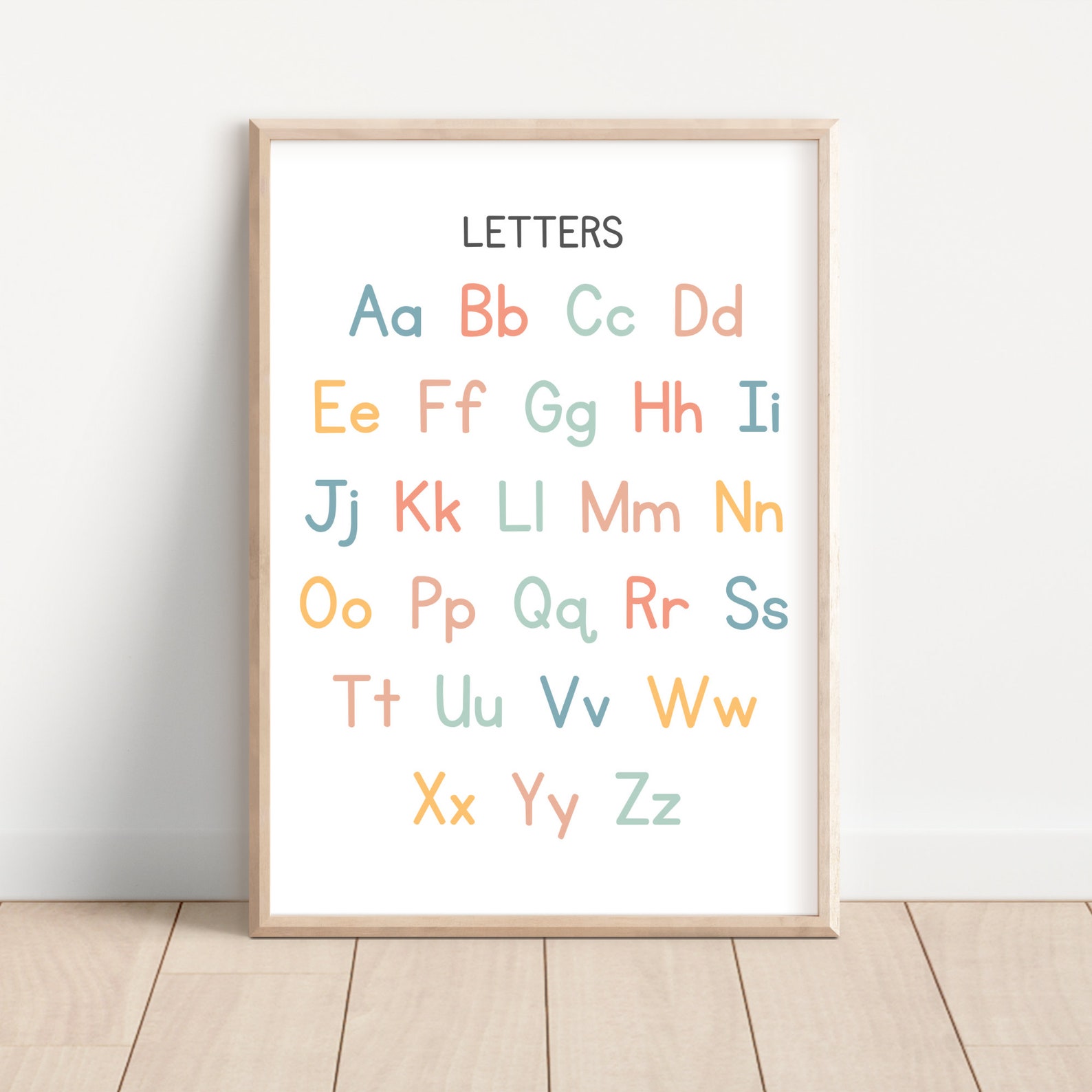 Educational Wall Art Print Set of 3, Educational Posters, Classroom ...