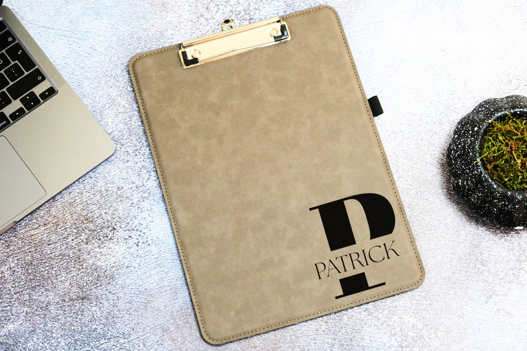 Custom Clipboard, Personalized Leather Clipboard, Office Clipboard ...