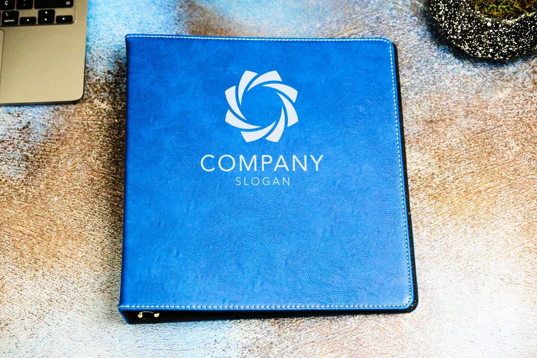 Personalized Business Logo Binder, 3-ring Binder Organizer, Office ...
