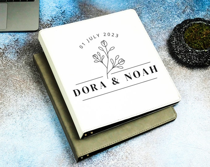 Personalized Wedding Planner, 3-ring Binder Wedding Planner, Custom ...