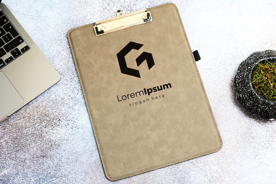 Company Logo Engraved Clipboard, Business Gift, Office Gifts, Corporate ...