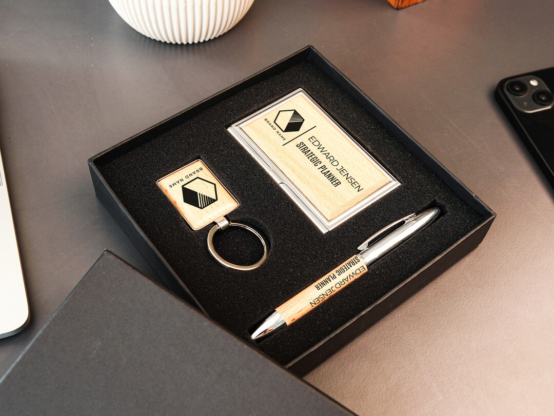 Personalized Business Gift Box, Personalized Gift Set, Custom Company ...