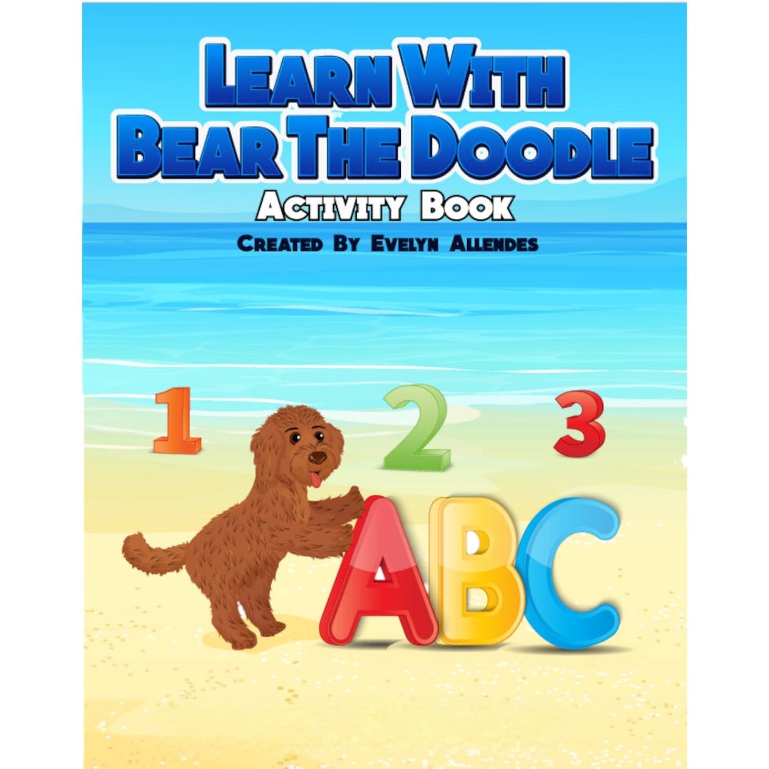Activity Book ABC/123 Workbook - Etsy