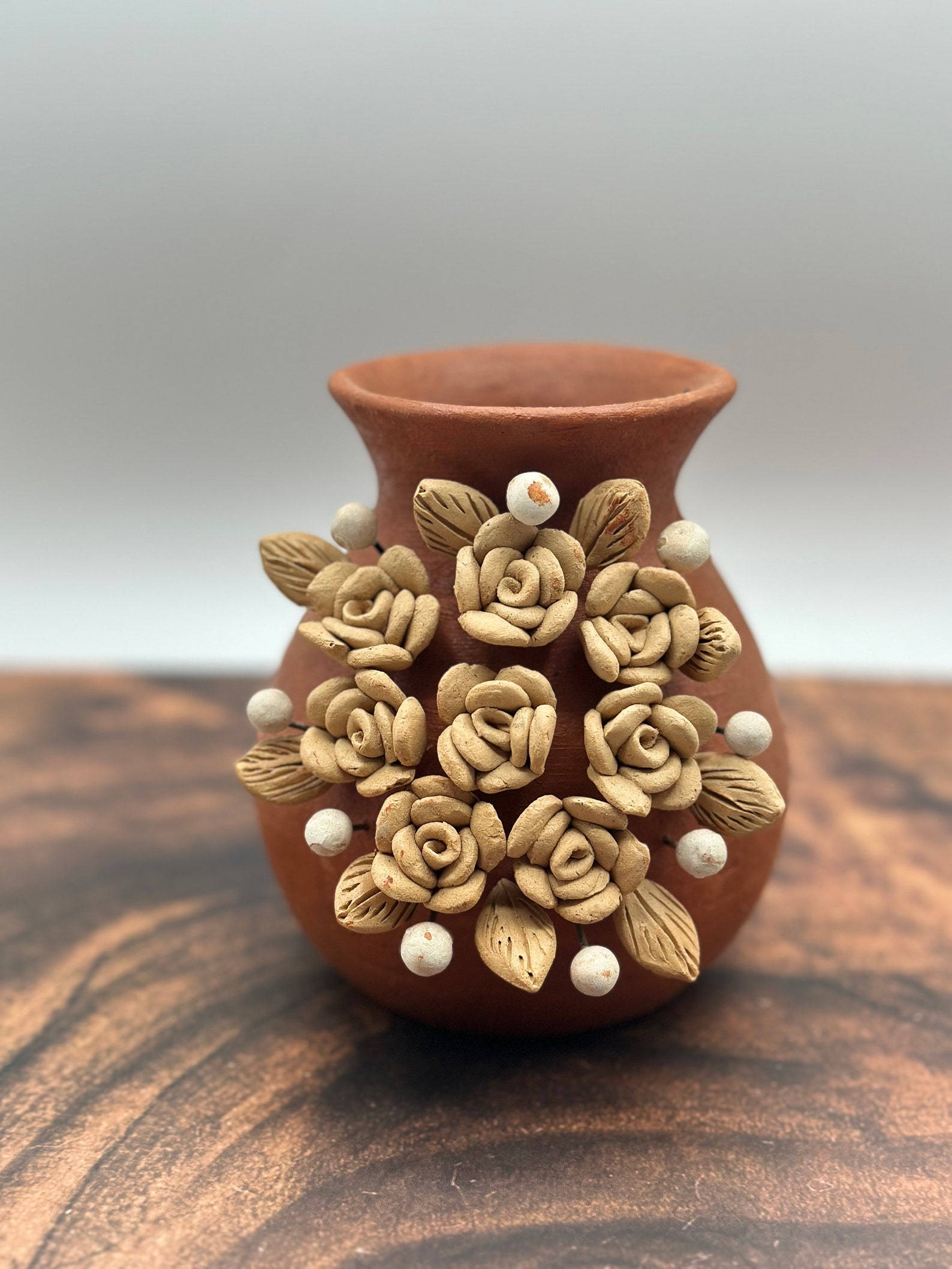 Ollas De Barro Filigrana Flores 3D barro Bordado - Etsy UK