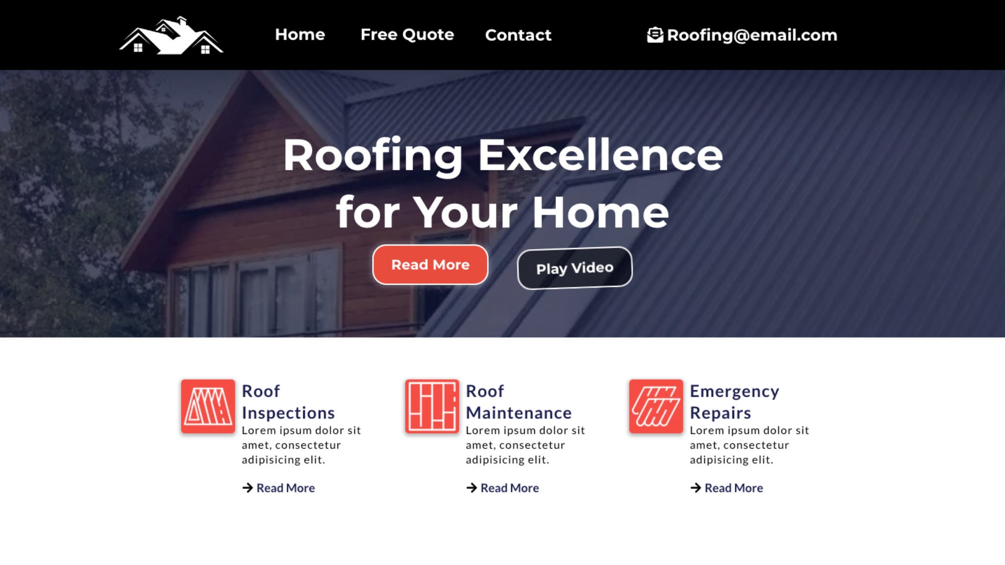 Go High Level Roofing Website Template: Responsive GHL Funnel - Etsy