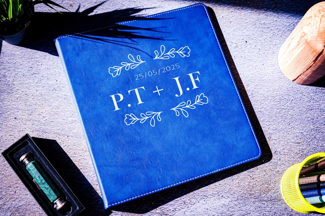 Personalized Wedding Planner, Document Organizer, Customized 3-ring ...