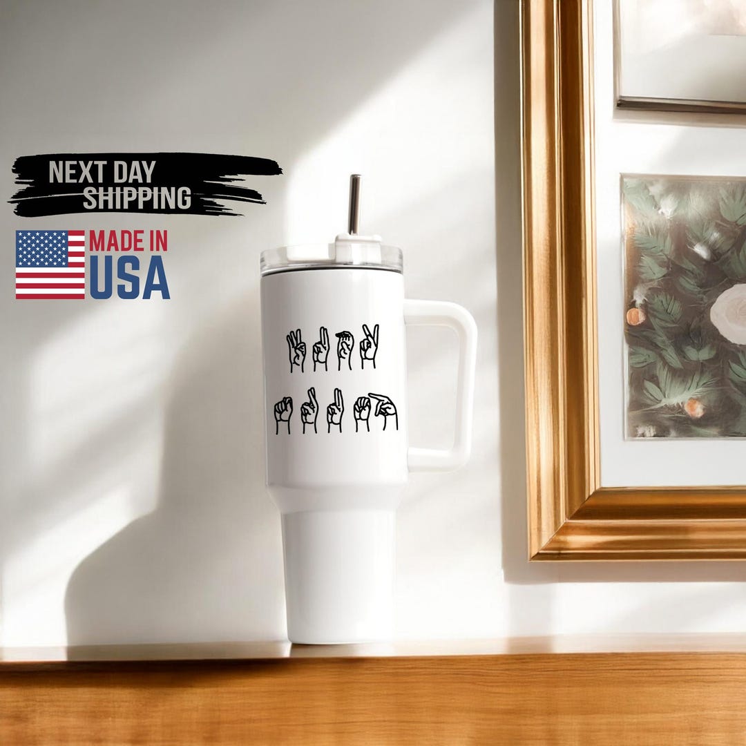 Fck -trump ASL Stanley Cup, Resist Trump Travel Cup, Subtle Anti-trump ...