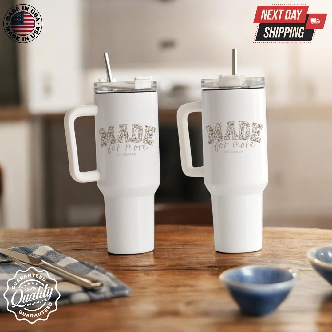 Bible Verse Stanley Cup, Christian Tumbler for Women, Faith Stanley Mug ...