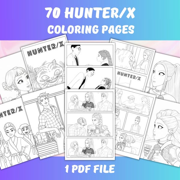 Kpop Coloring Svg - Etsy UK