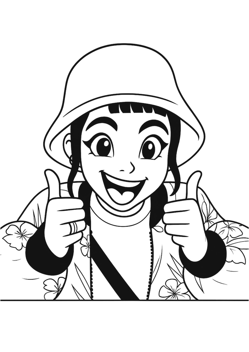 K-pop Demon Hunters, Hunter/x, Huntrix, Coloring Pages, 2xpdf Files ...