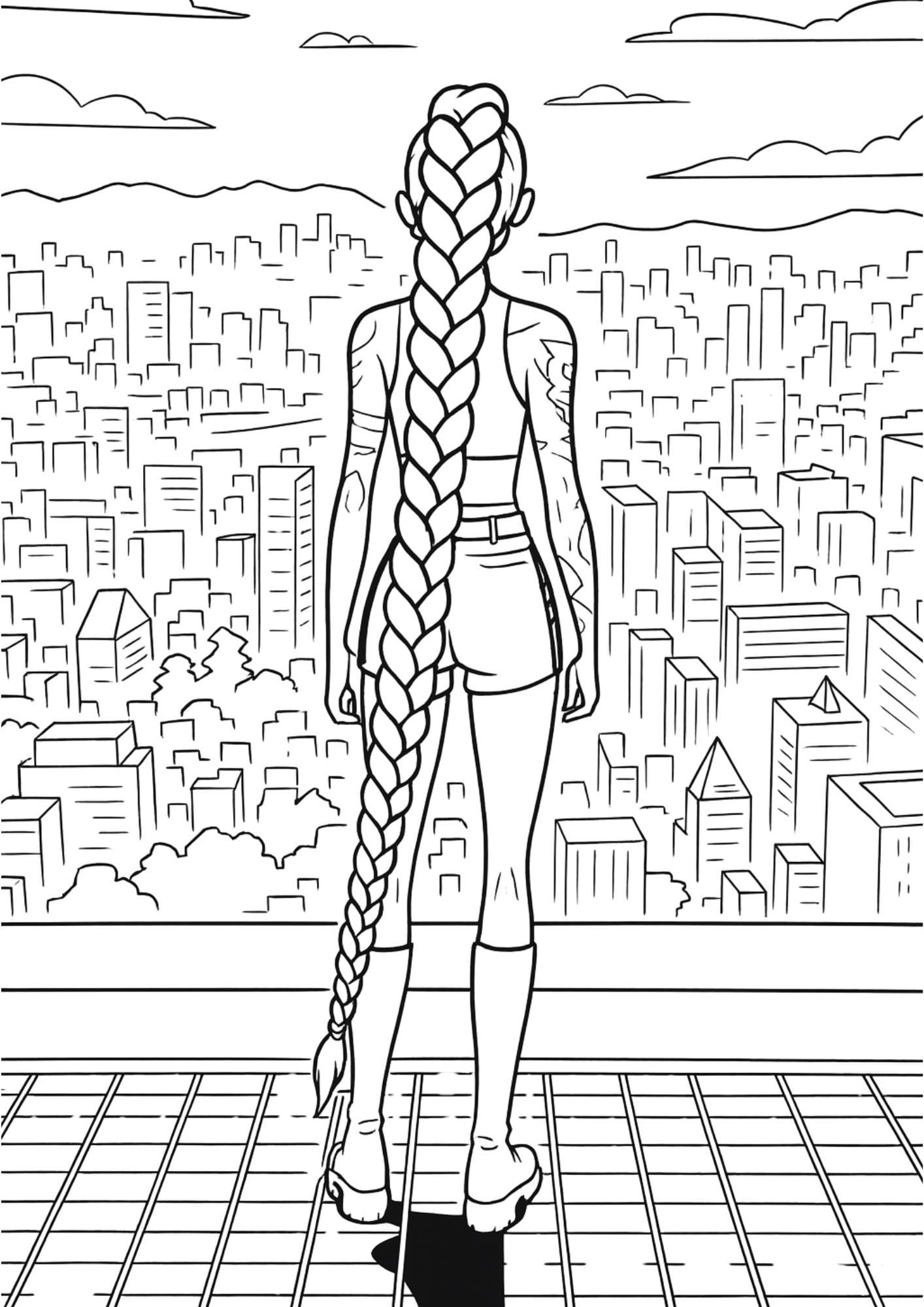 K-pop Demon Hunters, Hunter/x, Huntrix, Coloring Pages, 2xpdf Files ...