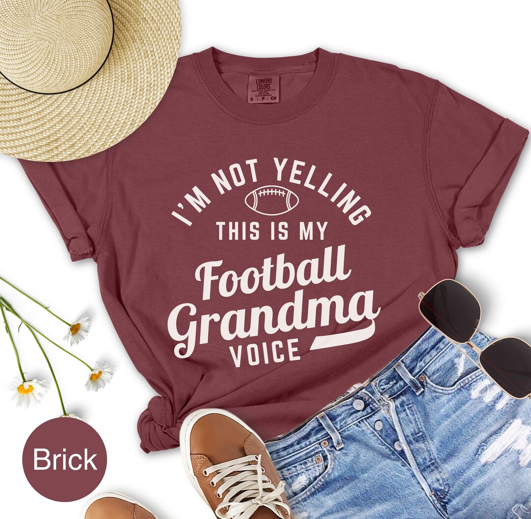 Football Grandma Shirt, Football Shirt, Football Day Shirt, Football ...