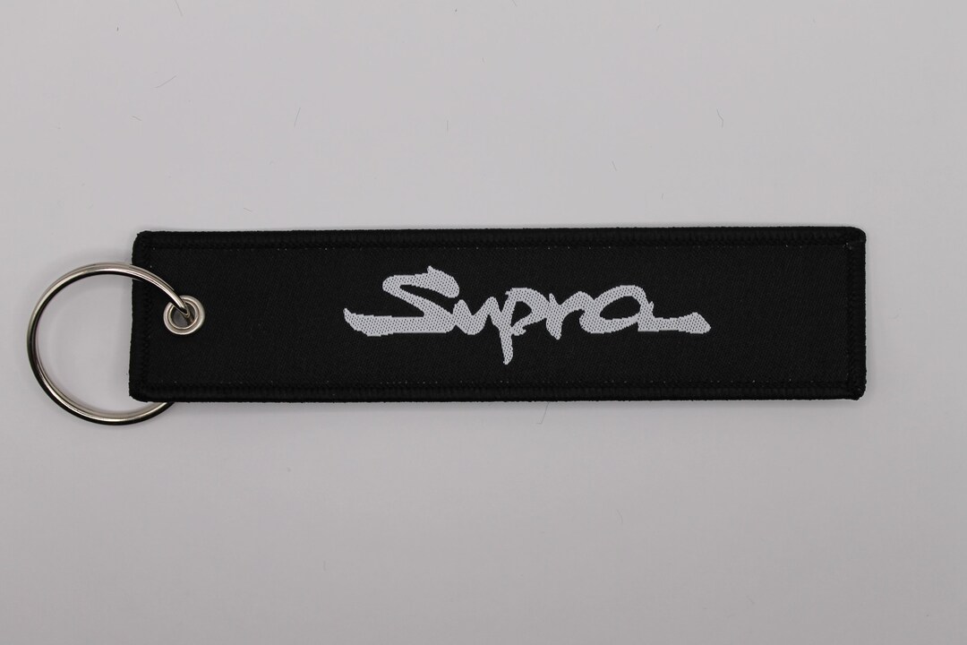 Toyota Supra Woven Keychain - Etsy