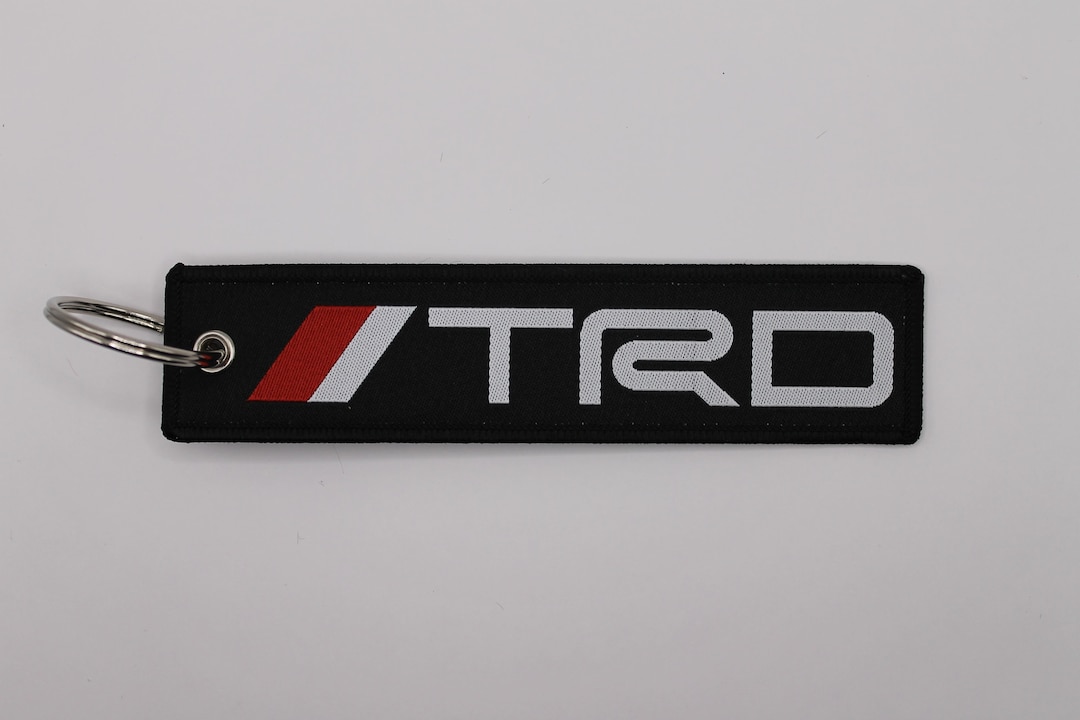 Toyota TRD Woven Keychain - Etsy
