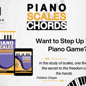 Piano Scales & Chords: Book 2 - Music Theory Guide - Etsy