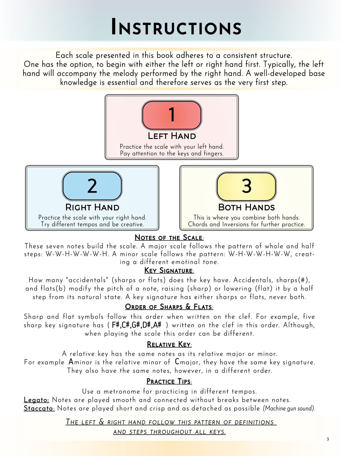 Major Minor Scales - the Piano Teacher: Book 1, Step by Step ...