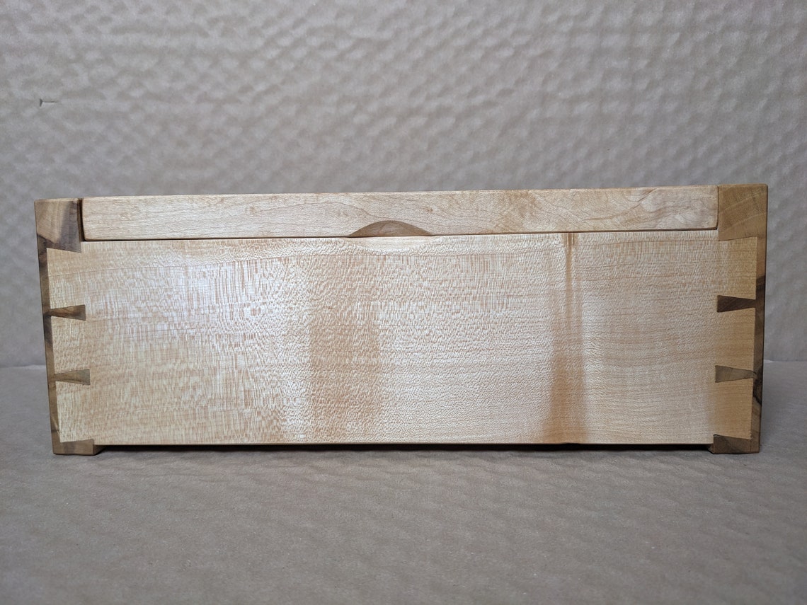 Square Wooden Gift Box for Jewelry Multi-level Box Heirloom Gift for ...