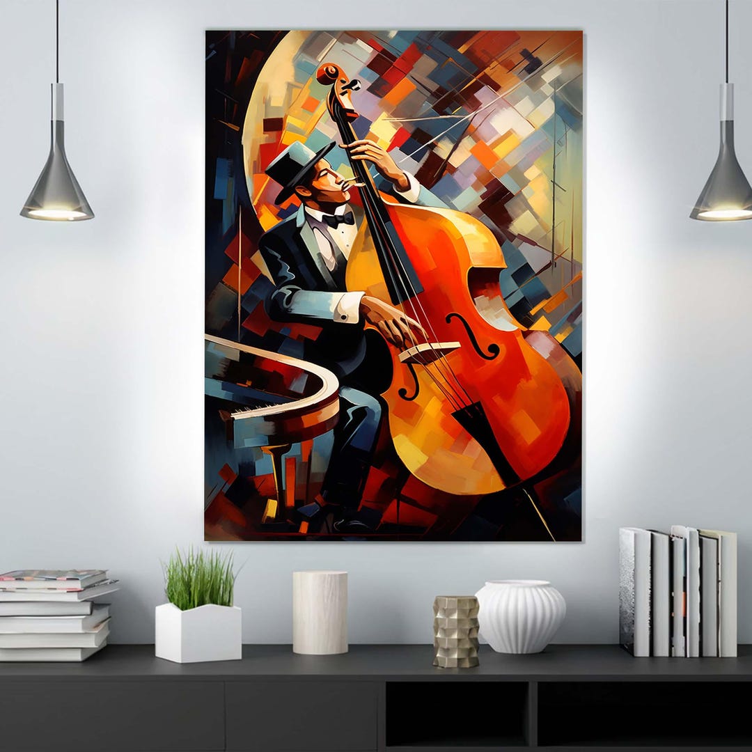 Violin Tempered Glass, Romantic Wall Art, Violin Modern Tempered Glass ...