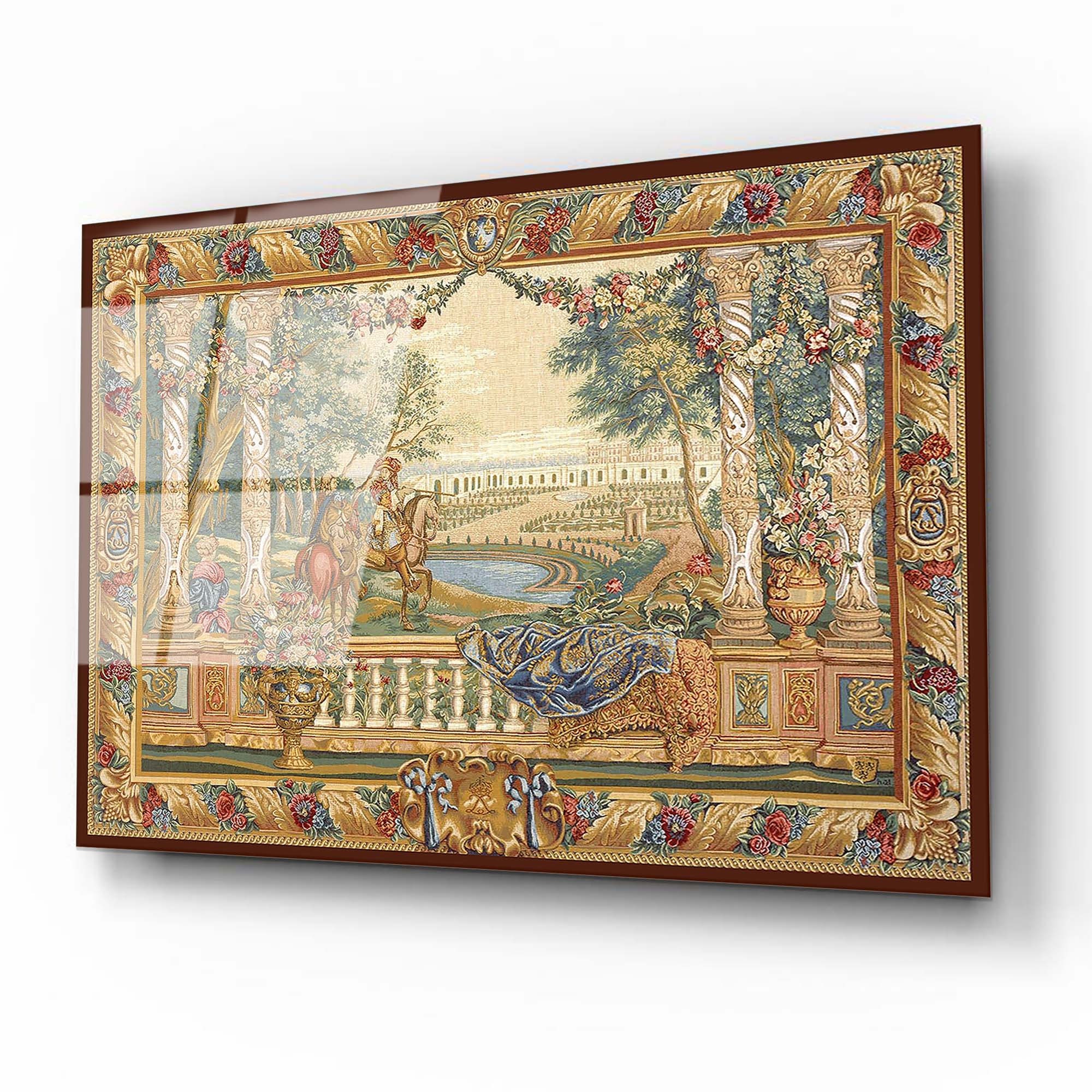 Renaissance Patterned Glass, Kitchen Backsplash Decor, Louis XIV at ...