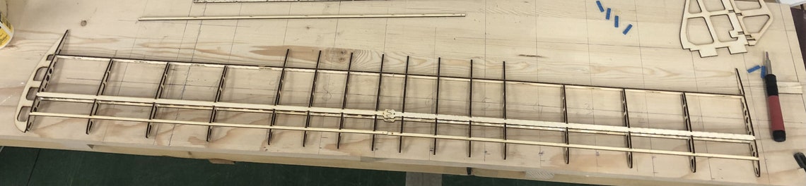 RC Model Plane Trainer 48 Inch/122 Cm DXF Files - Etsy