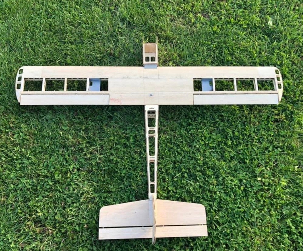 RC Model Plane Trainer 48 Inch/122 Cm DXF Files - Etsy