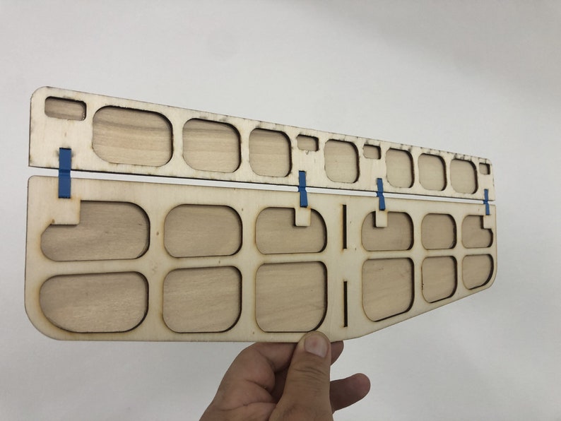 RC Model Plane Trainer 48 Inch/122 Cm DXF Files - Etsy